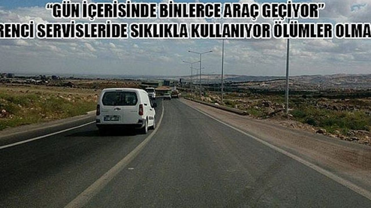 Bu yol ne zaman faaliyete geçecek - Urfa Haberleri