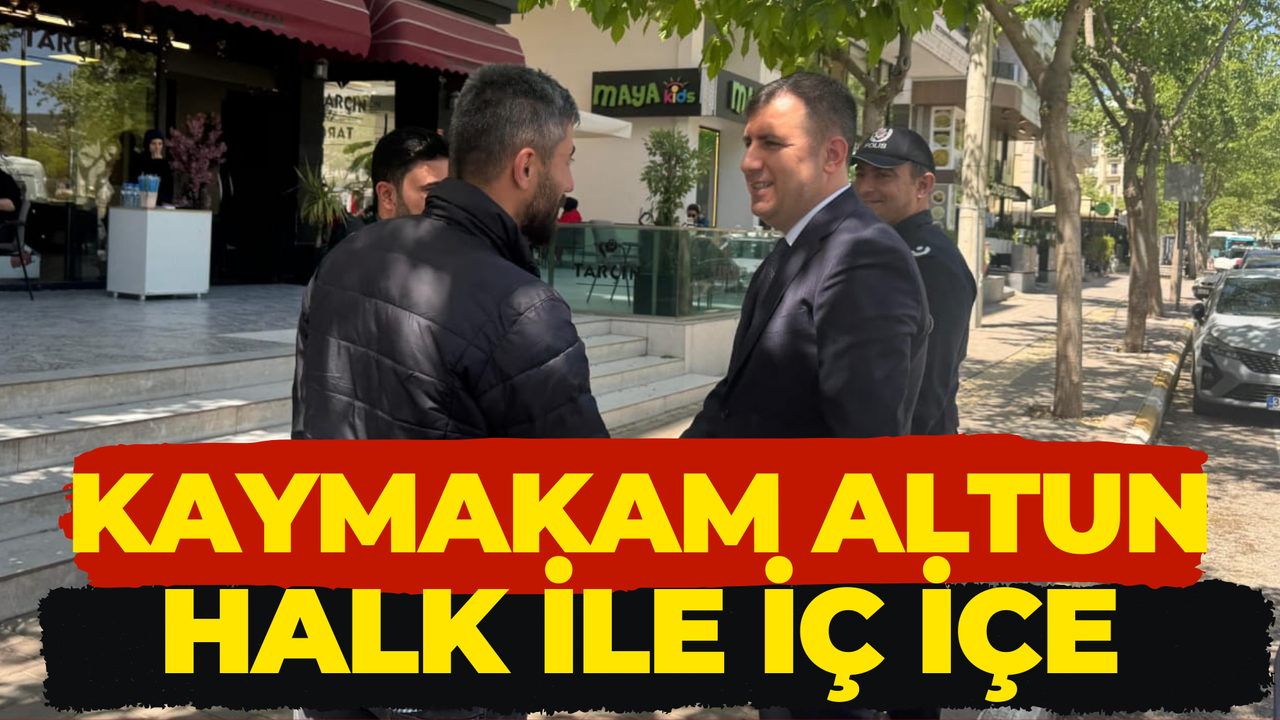 Karaköprü Kaymakamı Orhan Altun Halkla İç İçe - Urfa Haberleri