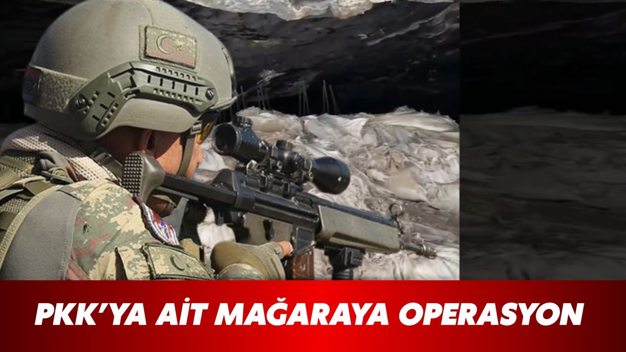 Türk Silahlı Kuvvetlerinden PKK’ya Ait Mağaraya Operasyon - Urfa Haberleri