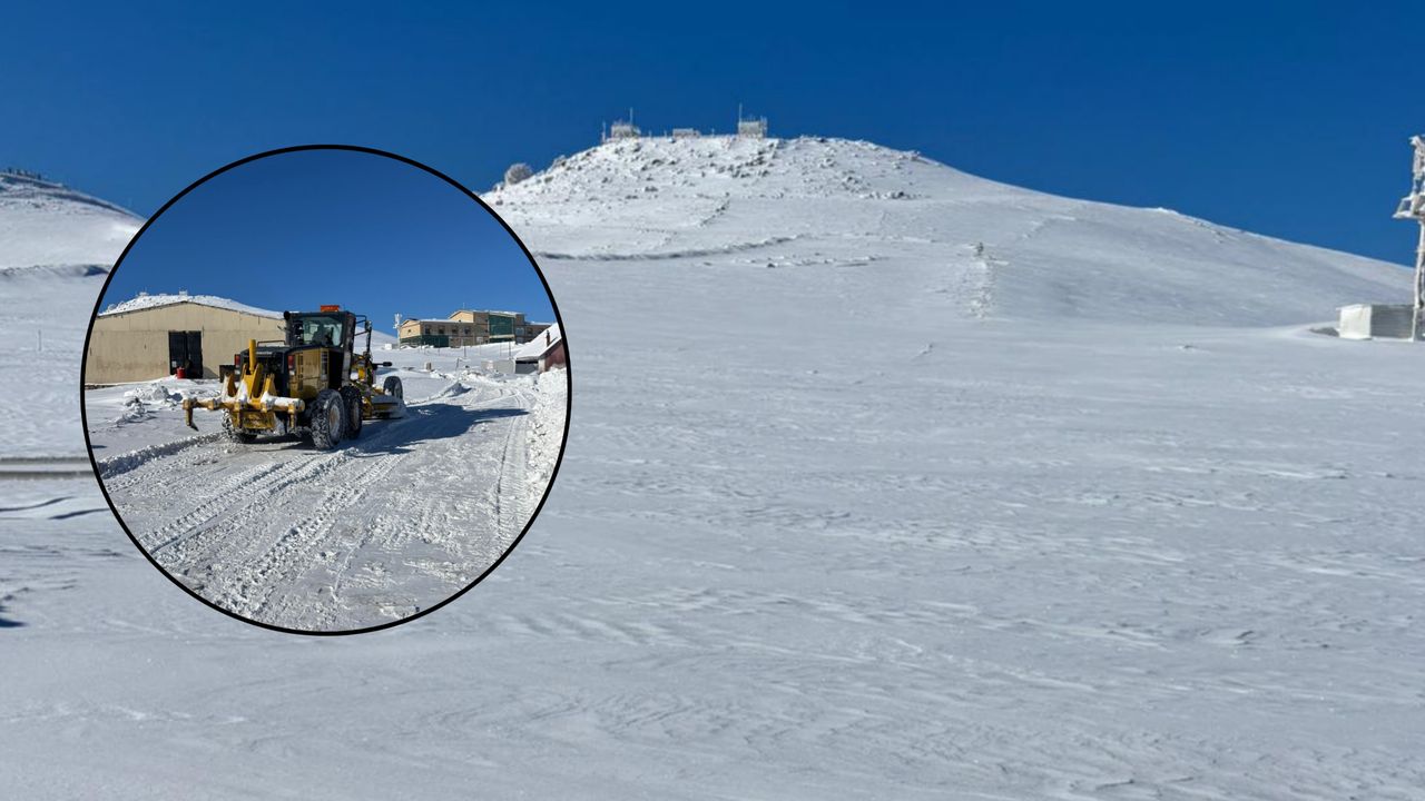 Güneydoğu’nun Tek Kayak Merkezi Karacadağ’da Kar Kalınlığı 1 Metreye ...
