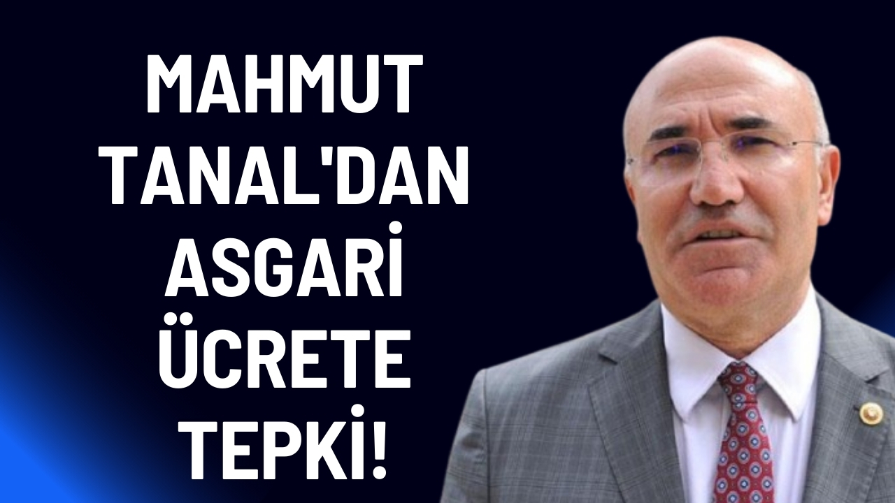 Mahmut Tanal’dan Dikkat Çeken Asgari Ücret Tepkisi - Urfa Haberleri