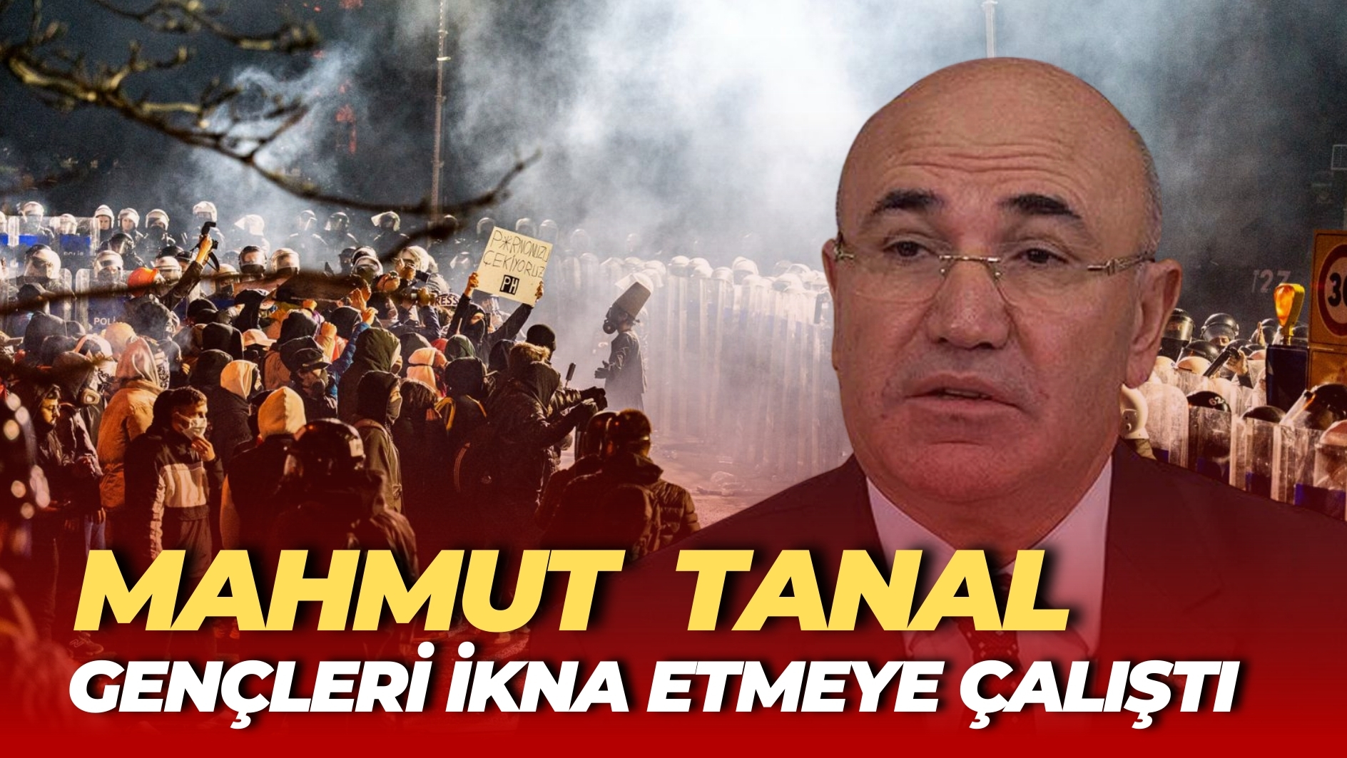 Mahmut Tanal Saraçhane’de Gençleri İkna Etmeye Çalıştı - Urfa Haberleri