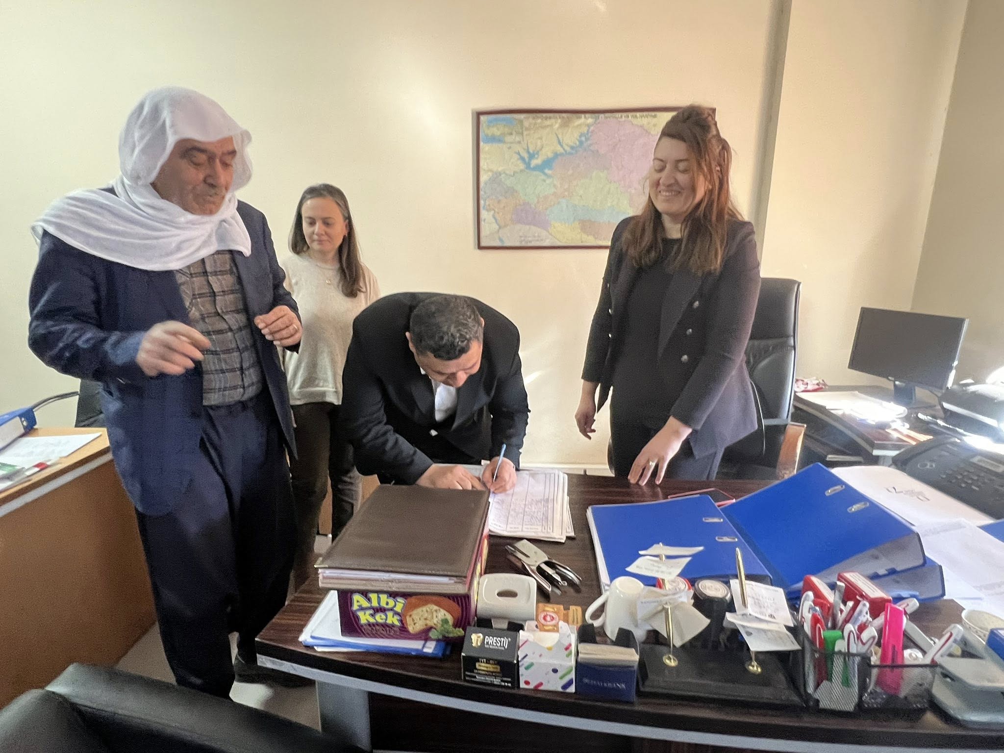 Şanlıurfa Şoförler Odası Başkanı İmambakır Alkan Yeniden Mazbatasını ...